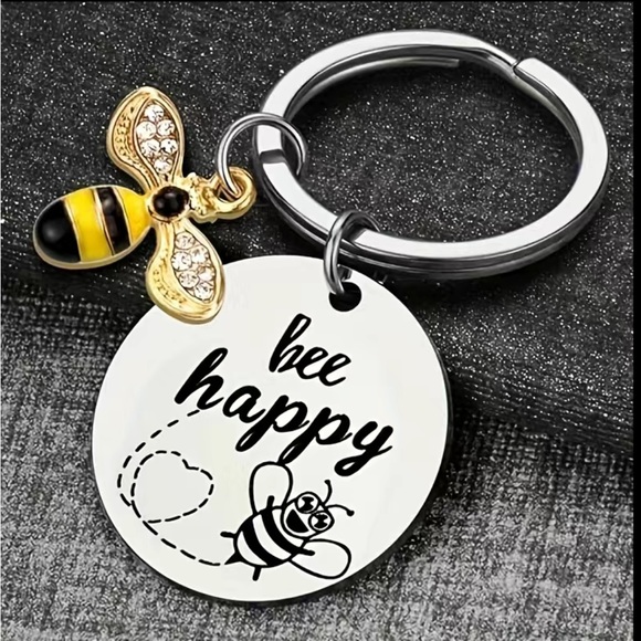 Accessories | Nip Cute Bee Happy Keychain | Poshmark